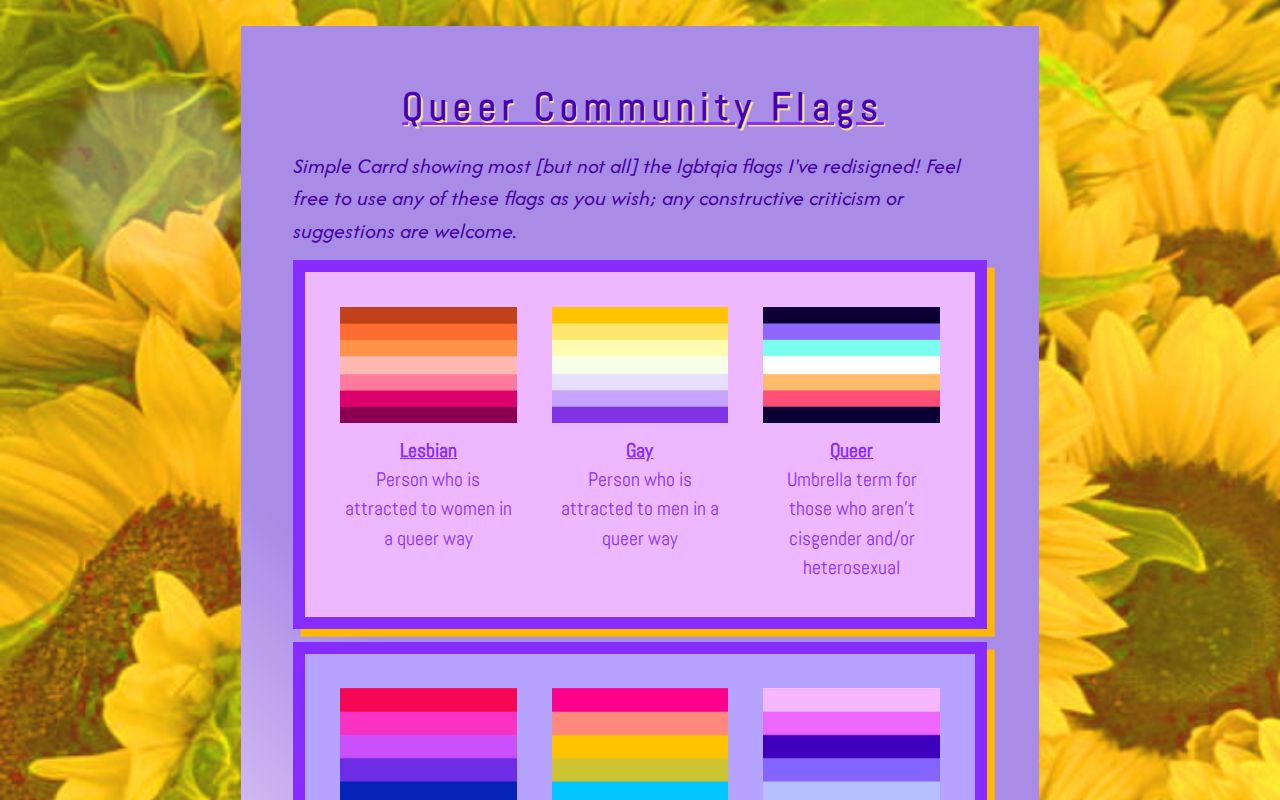 Queer Flags!